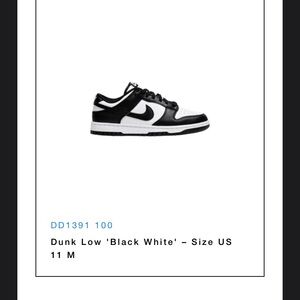 Nike | Shoes | Goat Nike Panda Dunks | Poshmark